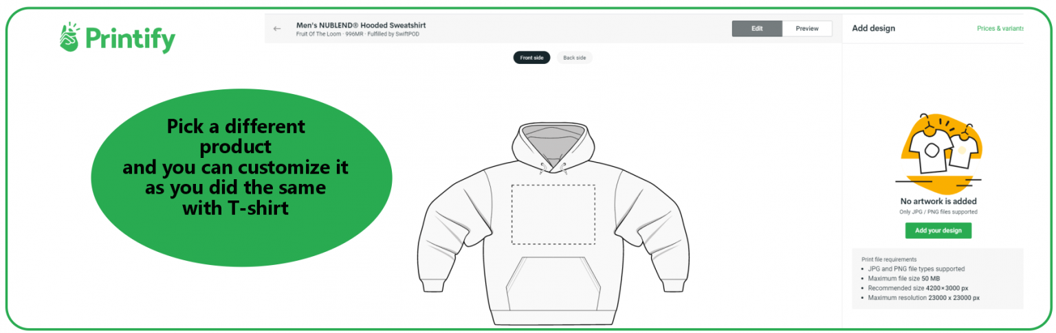 Printify Mockup Generator – product mockup designing made easy as ...