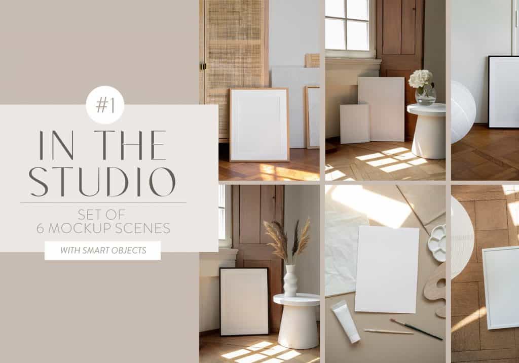 Canvas Wall Art Mockup | Bulk Product Mockup Generator