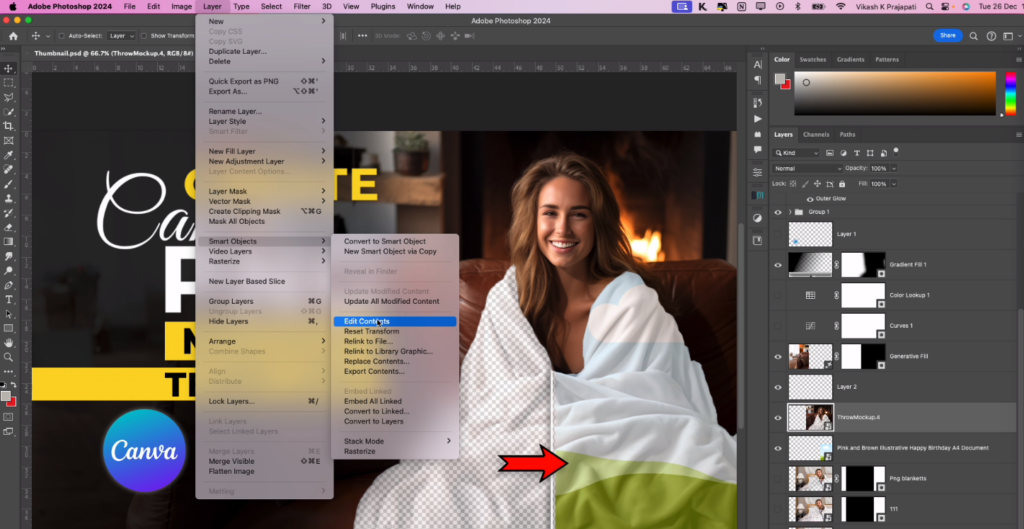How To Replace Smart Object In Photoshop | Bulk Mockup How To Replace Smart Object In Photoshop | Bulk Mockup
