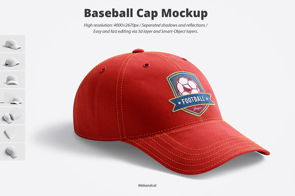 Hat Mockup Templates That Guarantee A Higher Conversion Rate