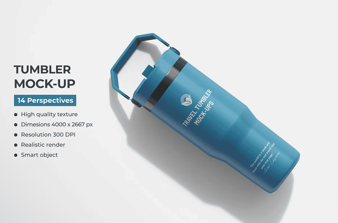 21 Best Tumbler Mockup Templates For POD And Dropshipping Businesses In ...